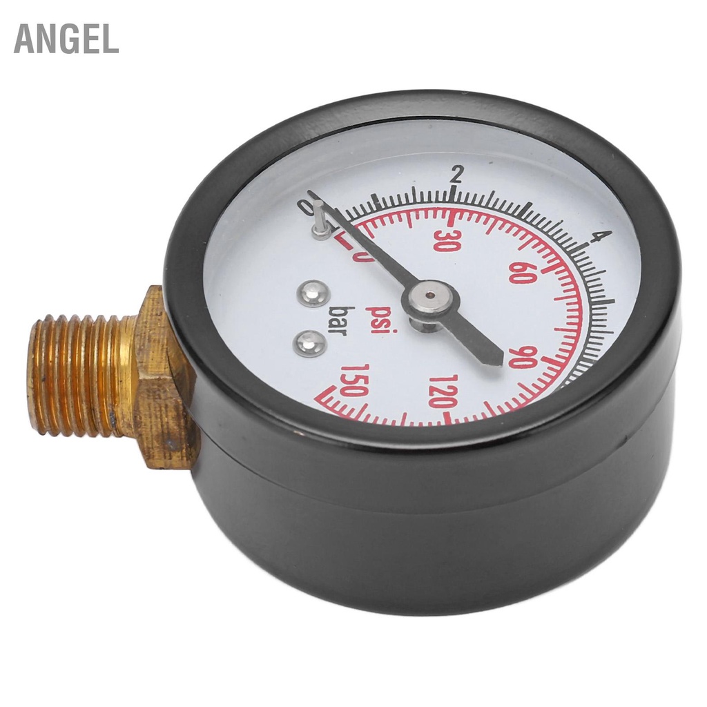 ANGEL Pressure Gauge Vertical Meter Liquid Monitoring Measurement 0‑10 ...