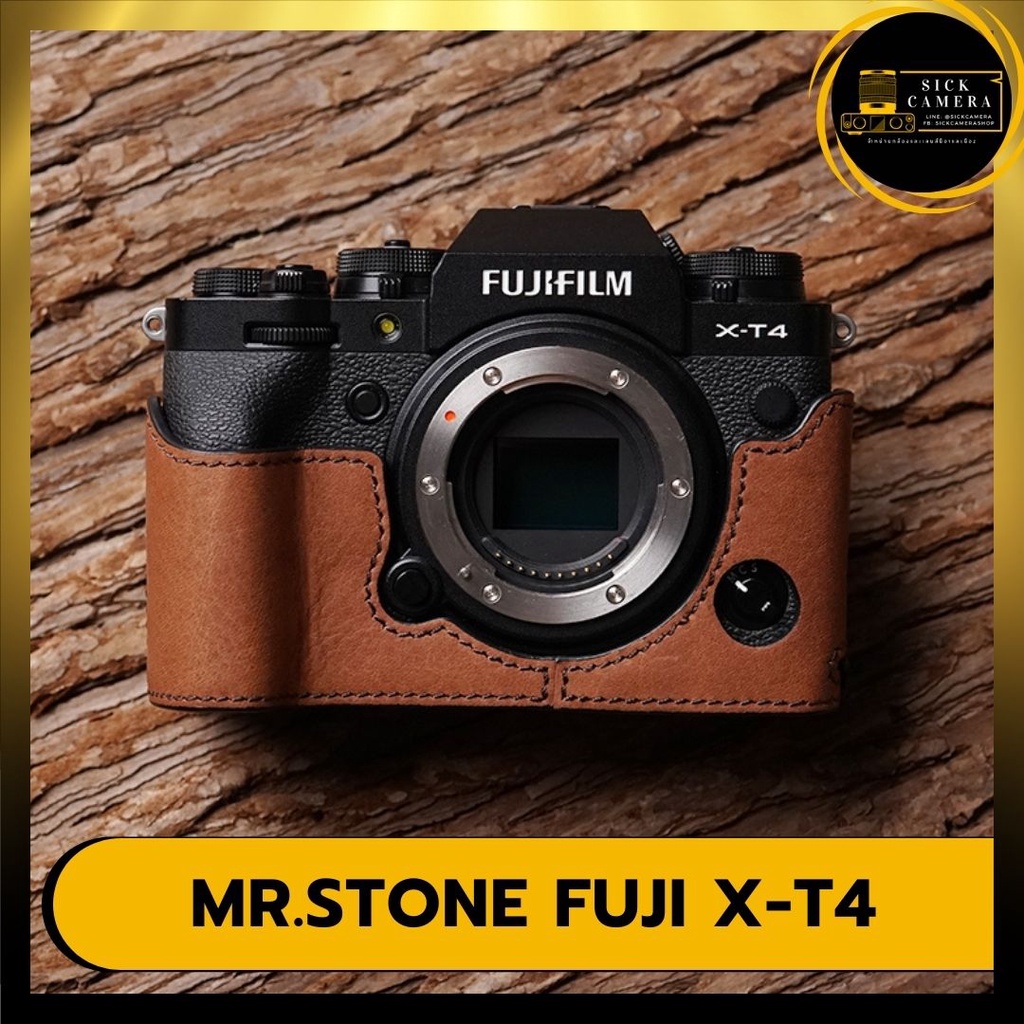 (สินค้าพร้อมส่ง) Mr Stone เคสกล้อง Fuji X-T4 XT-4 XT4 เคสหนังวัวแท้ พรีเมียม โซนี่ ( Fuji x-t4 ...