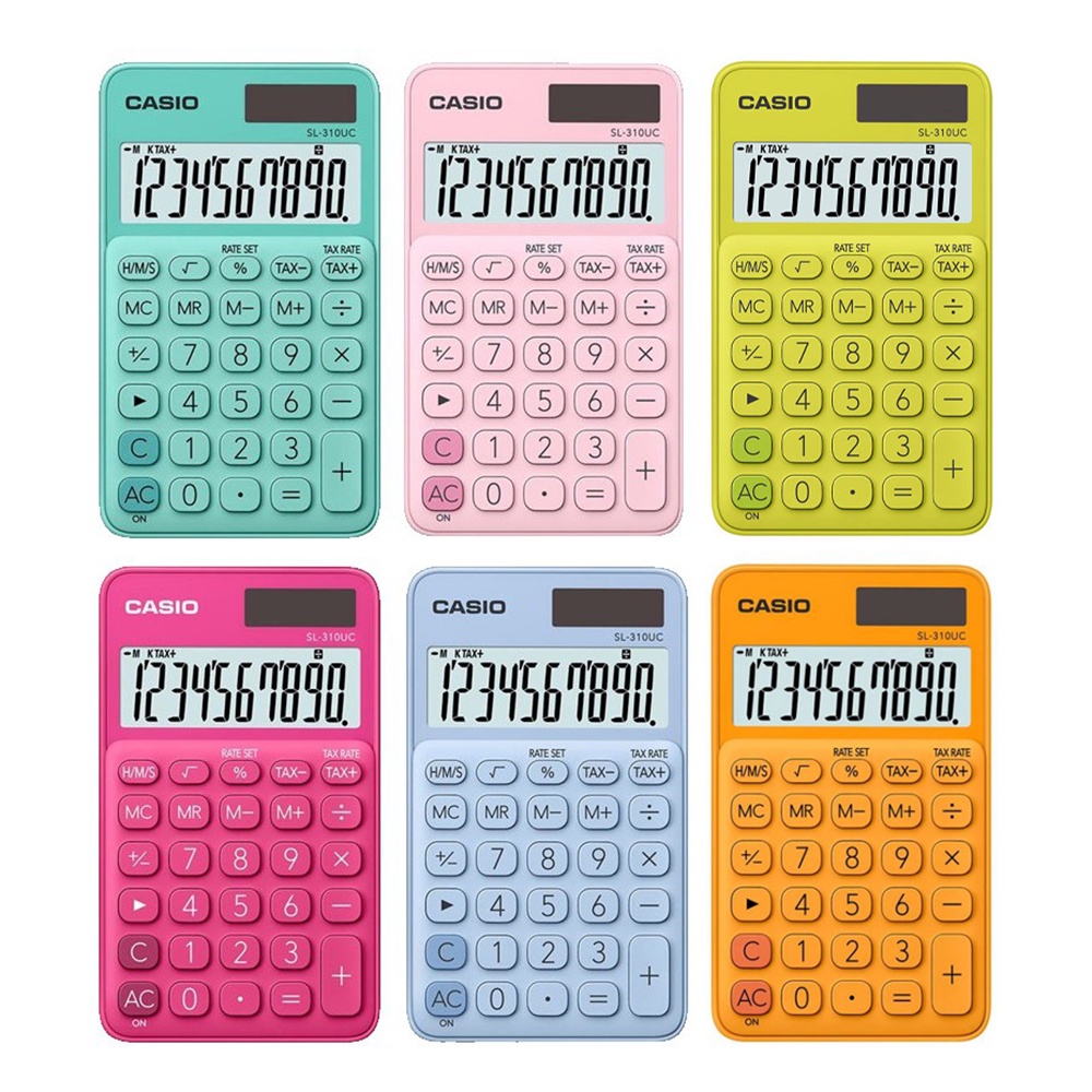 เครื่องคิดเลข CASIO SL-310UC คาสิโอ้ ของแท้! รับประกัน 2 ปี ...