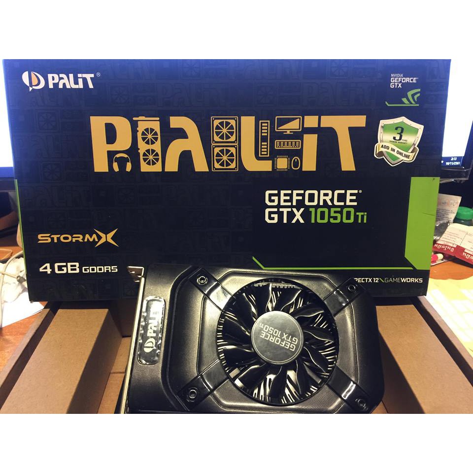PALIT GTX 1050 Ti Storm X 4GB | Shopee Thailand