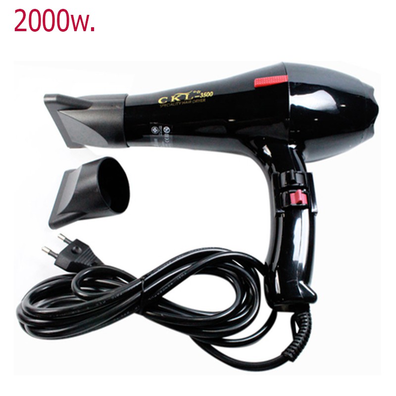 CKL-3500 ไดร์เป่าผมปรับระดับความแรง และ เลือกเป่าได้ทั้งร้อน และเย็น - black | Shopee Thailand