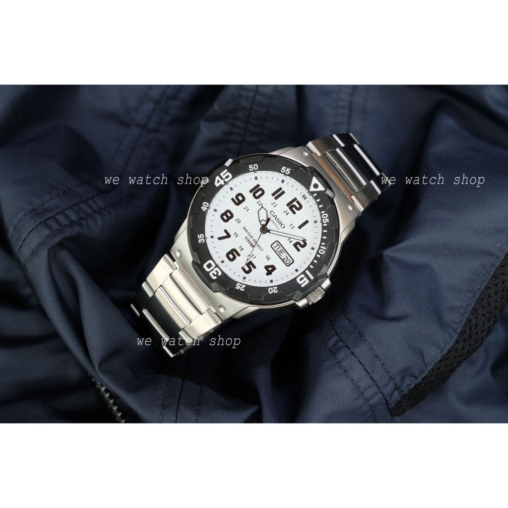 รับประกันศูนย์ไทย (CMG) CASIO ของเเท้ MRW-200HD เหล็ก MRW-200H ยาง MTD ...