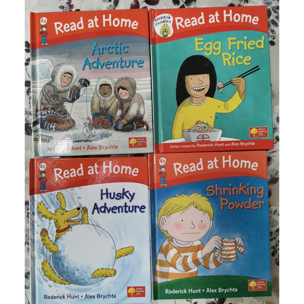 หนังสือ Oxford Reading Tree ชุด Read at Home Level 4 ปกแข็ง มือสอง ...