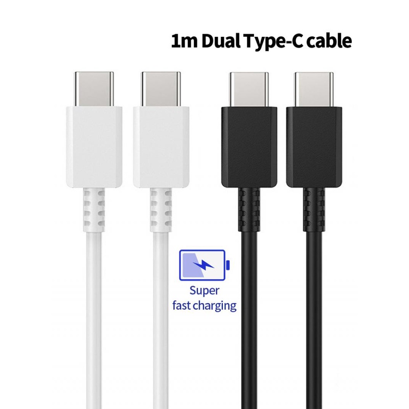 For SAMSUNG ของแท้ สายชาร์จ Usb Type C เป็น Type C 3A USB3.2 25w Galaxy ...