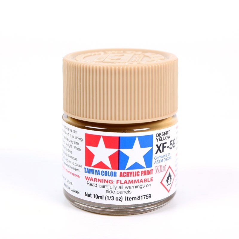 สีอะคริลิค TAMIYA ACRYLIC XF-56 81756, XF-57 81757, XF-58 81758, XF-59 ...