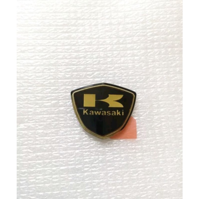 3d นูน K โลโก้สัญลักษณ์ Kawasaki Edge Ninja RR Kaze W175 สติ๊กเกอร์ ...