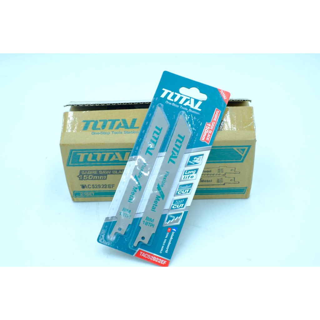 ใบเลื่อยชักตัดเหล็ก TOTAL TAC52922EFแท้1,000,000% | Shopee Thailand