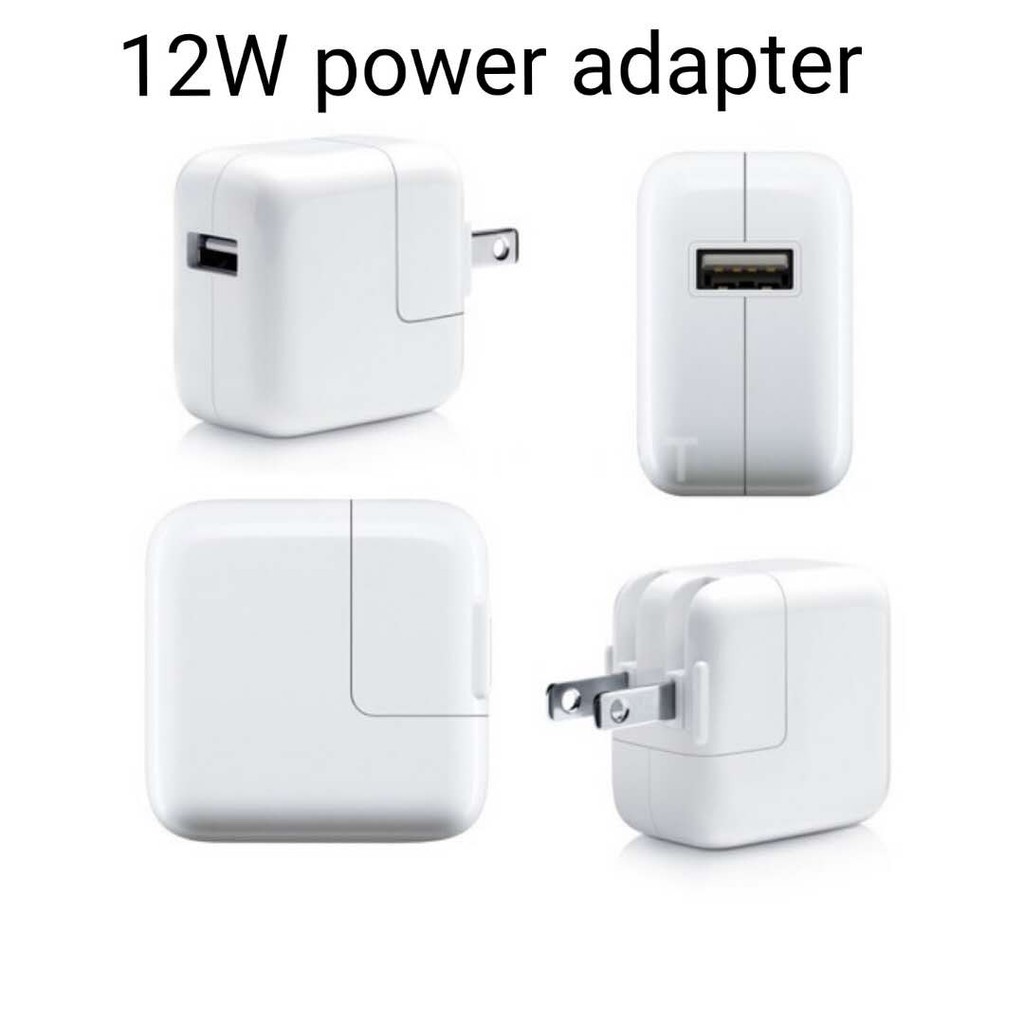 12W สำหรับ iPad mini iPad Air iPhone - Apple 12W USB Power Adapter Wall ...