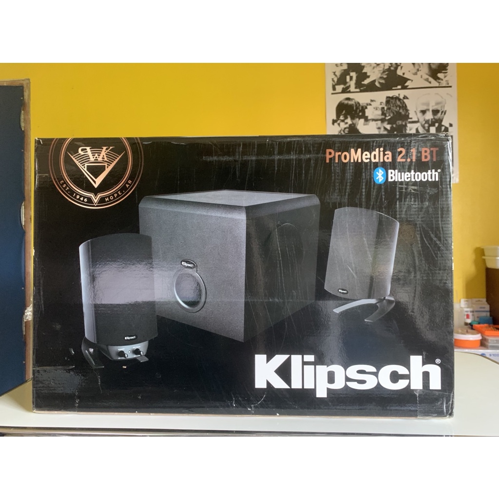 Klipsch ProMedia 2.1 Bluetooth Speaker | Shopee Thailand