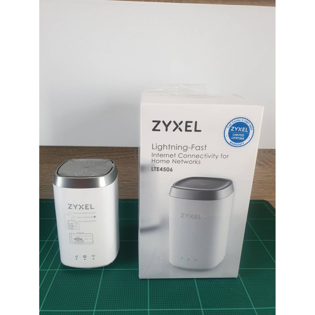 4G Router ZyXEL (LTE4506) Wireless Dual Band (มือสองอุปกรณ์ครบประกัน LT ...