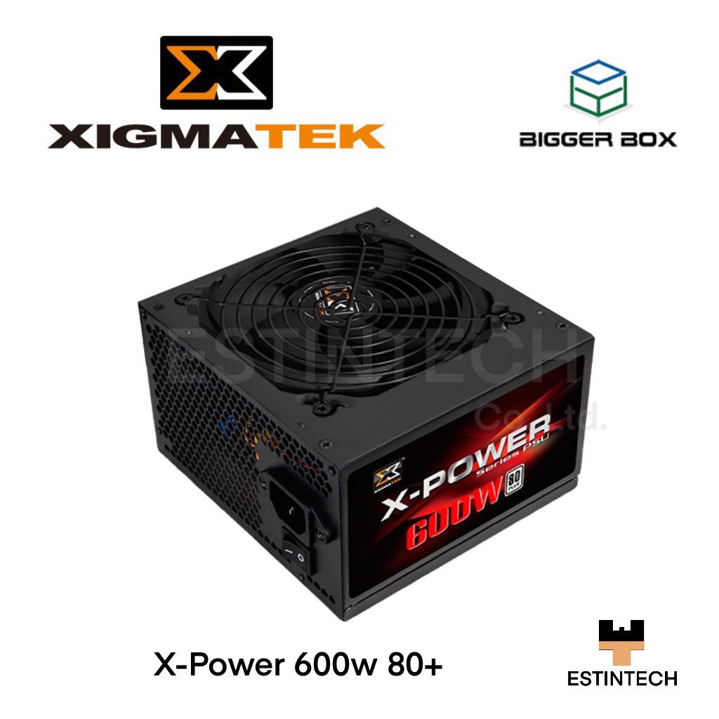 Power Supply(อุปกรณ์จ่ายไฟ) Xigmatek X-Power 600W 80 PLUS ของใหม่ประกัน 3ปี | Shopee Thailand