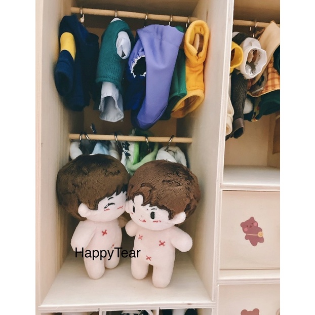 ตุ๊กตาหวังอี้ป๋อ เซียวจ้าน (พร้อมส่ง ของใหม่) Nian Nian & Hu Hu 10cm ...