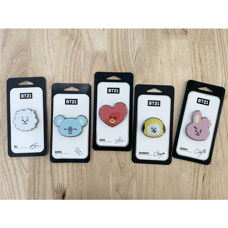 [พร้อมส่ง/ของแท้] กริบต๊อกติดมือถือ GripTok BT21 | Shopee Thailand