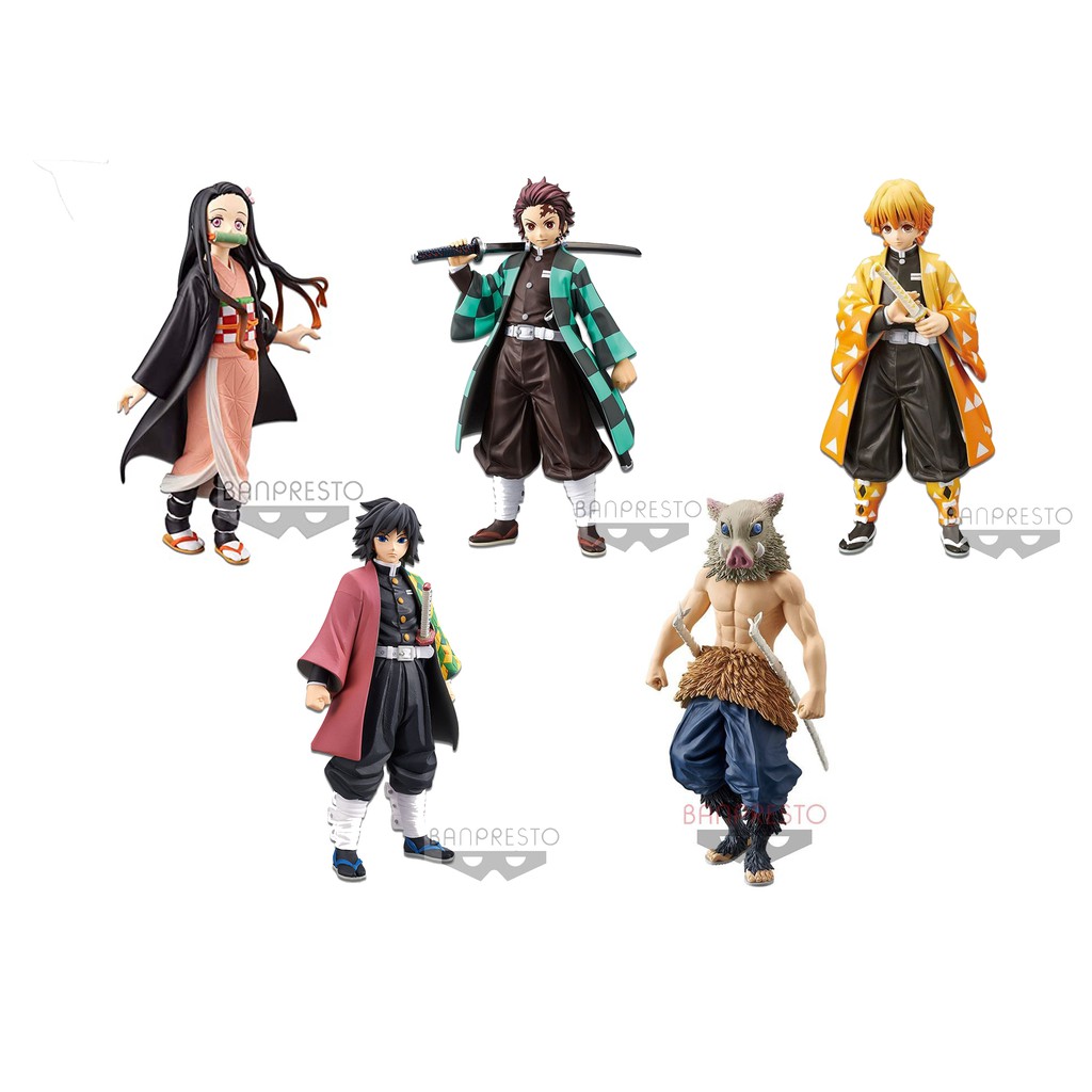 Kimetsu no Yaiba Figure (Demon Slayer) BANPRESTO ของเเท้!!! | Shopee ...