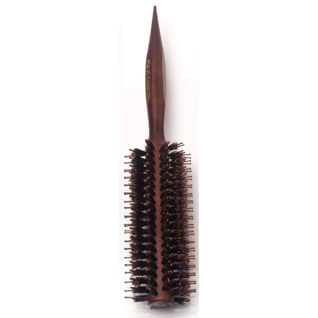 VALENTE หวีแปรงไดร์กลมลายตรง ไดร์ขึ้นเงา สร้างวอลลุ่ม ลอนตัว C curve ...