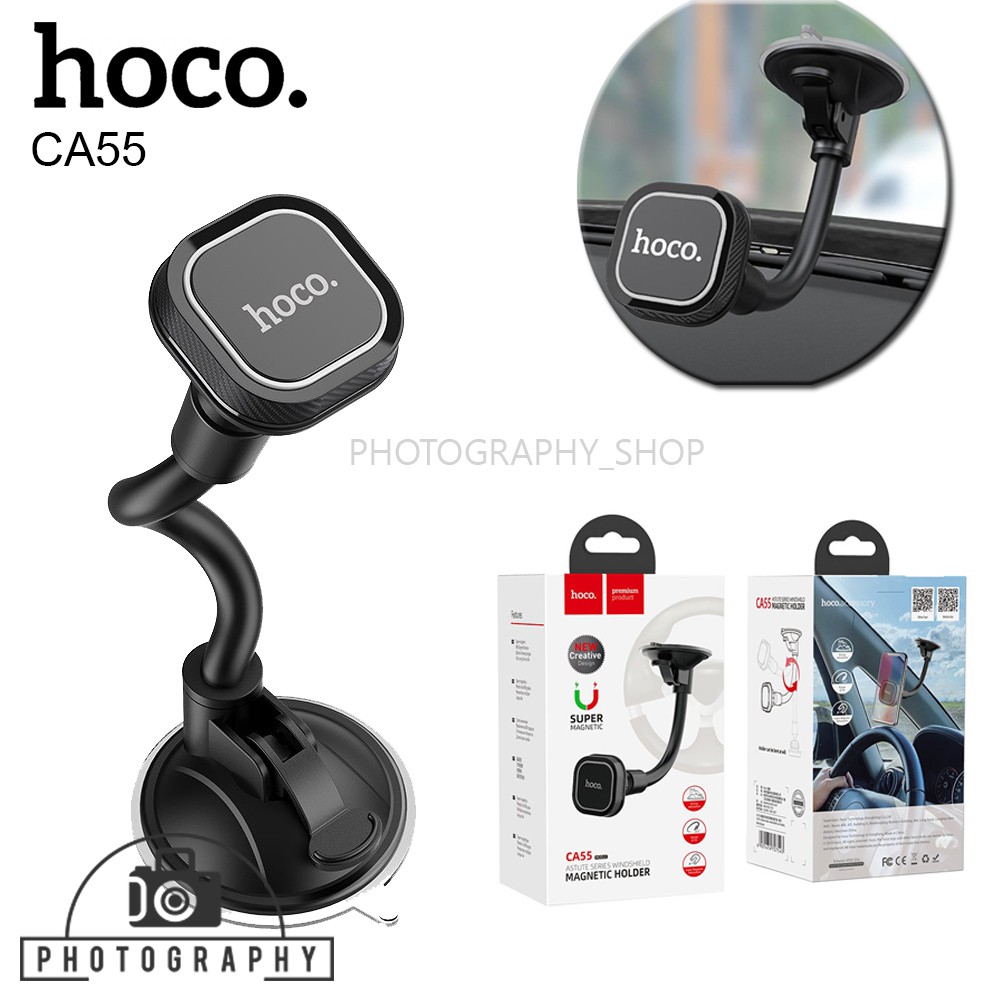 HOCO CA55 Magnetic Holder ที่ยึดโทรศัพท์ในรถยนต์ แบบแม่เหล็ก ตั้งบนคอนโซล หรือกระจก แท้ 100% ...
