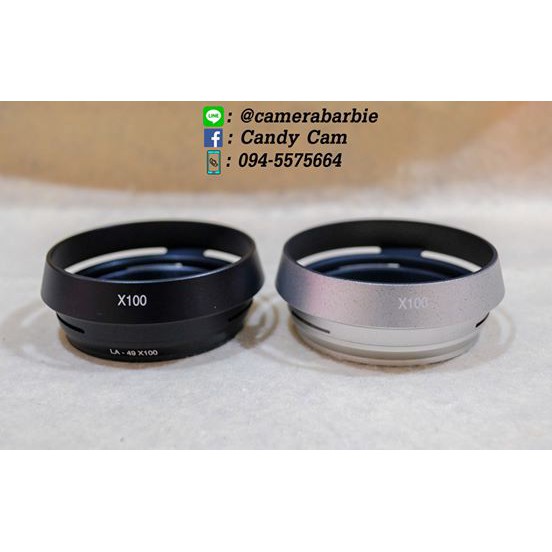 Hood Lens ฮู้ดเลนส์ Fuji X100 Series X100VI X100V X100F X100T X100S และ ...