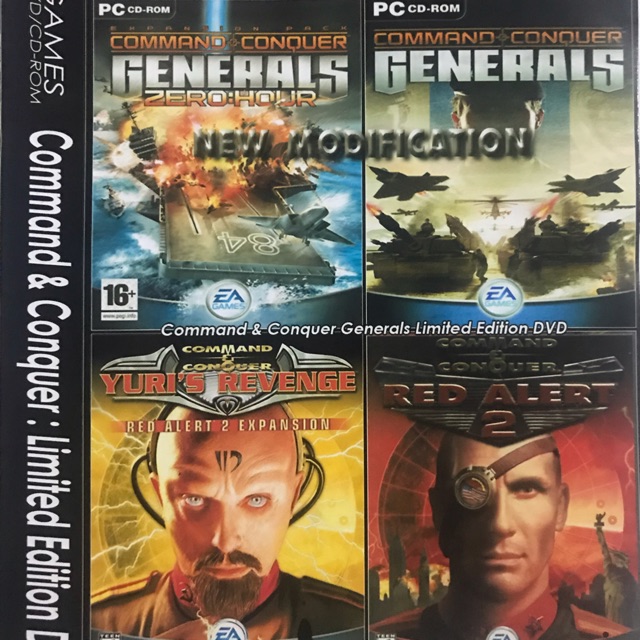 แผ่นเกมส์ pc Command&Conquer | Shopee Thailand
