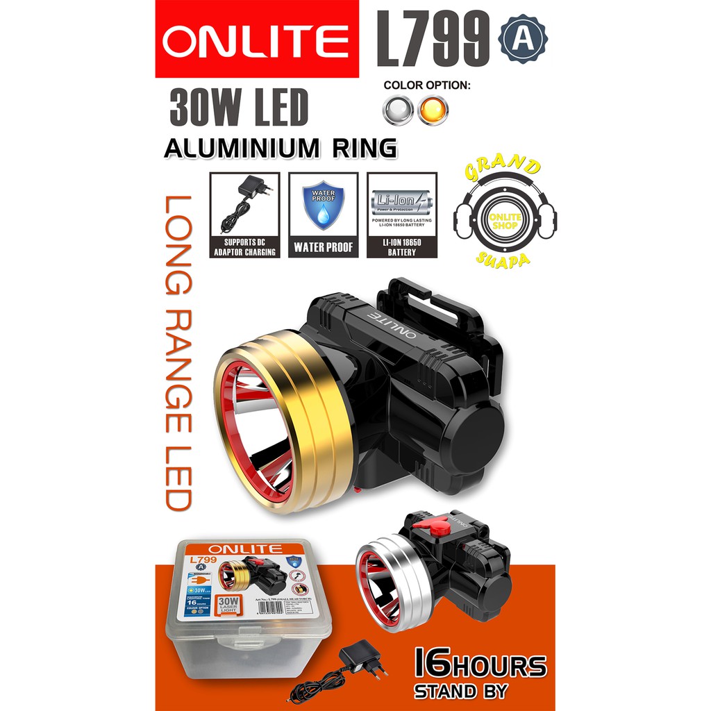 ONLITE LONG RANGE LED L799A | Shopee Thailand