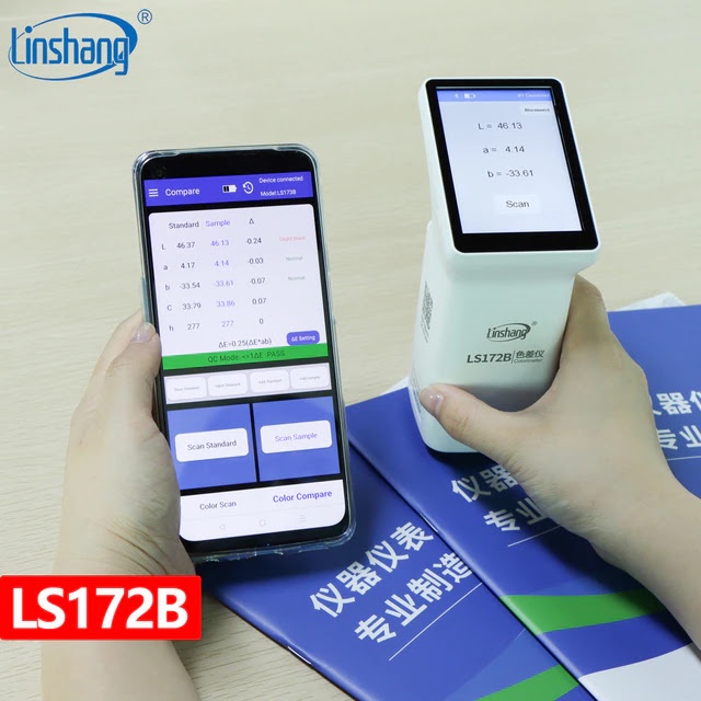 Linshang LS170 LS171 LS172 LS173 Colorimeter Color Analyzer Meter for ...
