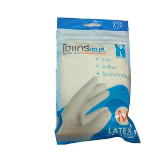 Hycare ไฮแคร์ เซนส์ HICARE SENSE Examination gloves ไซด์S/M/L ถุงมือยาง ...