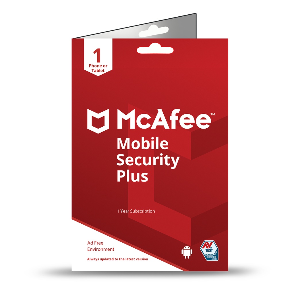 McAfee Mobile Security 1 เครื่อง 1 ปี | Shopee Thailand