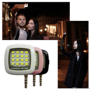 แฟลชมือถือ LED Camera Flash Light For IOS Android iPhone | Shopee Thailand