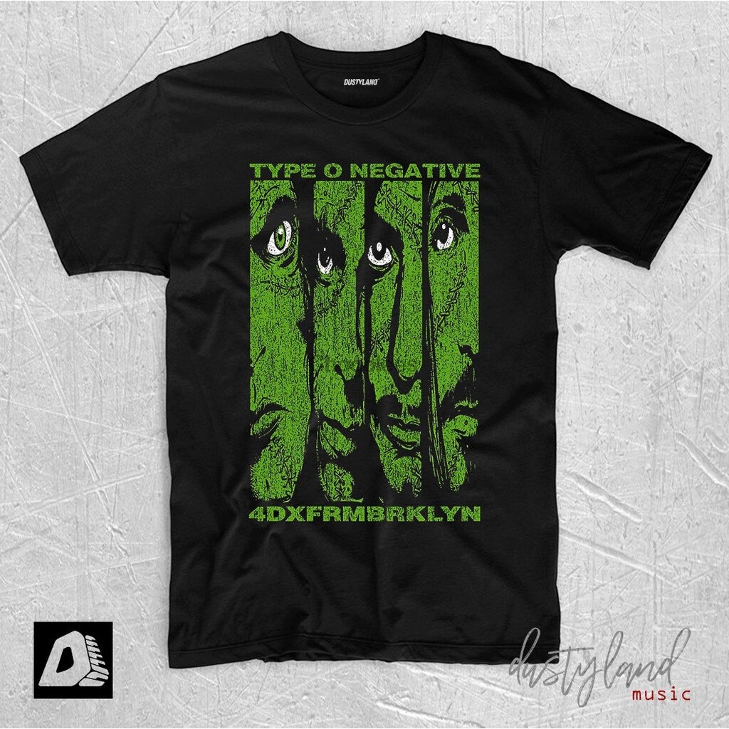 เสื้อยืด Band TYPE O NEGATIVE FACES | Shopee Thailand