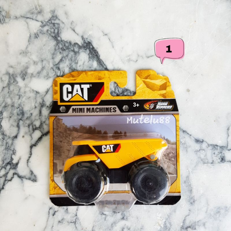 โมเดลรถก่อสร้าง Mini Machines - CAT ของแท้ | Shopee Thailand