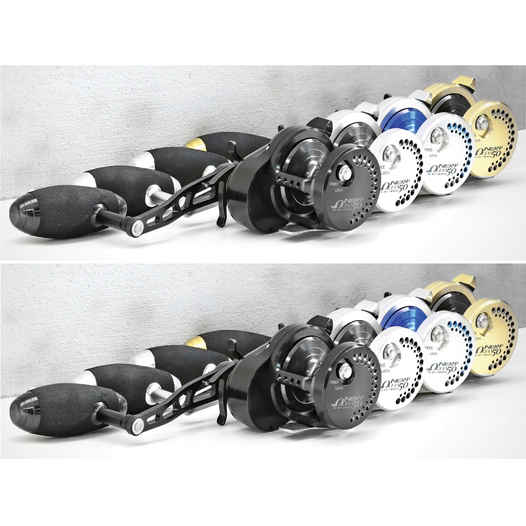 รอกตกปลา รอกจิ๊ก รอกตกปลาบึก Next Ocean 50 R/L | Shopee Thailand