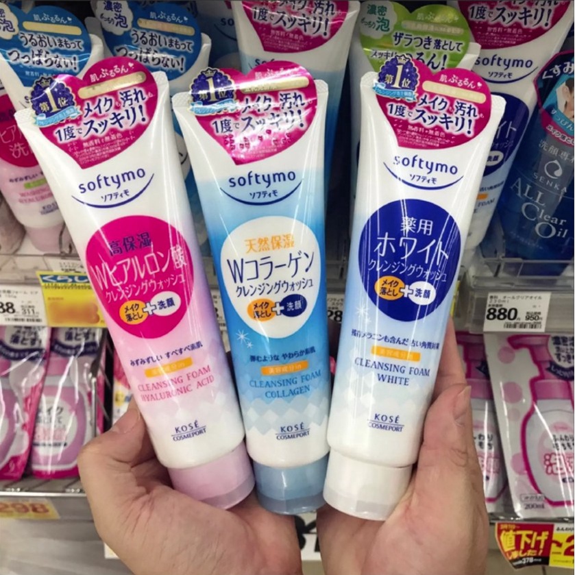 (แท้💯%) โฟมล้างหน้า KOSE Softymo Cleansing Foam 190g. นำเข้าจากญี่ปุ่น🇯🇵 | Shopee Thailand