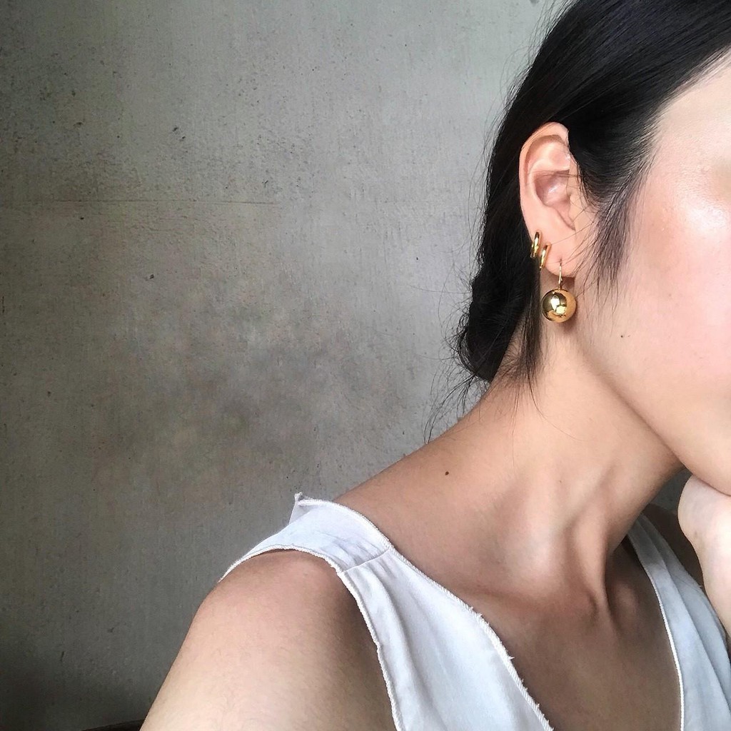 grumpy, cherry drop earrings (ราคาต่อคู่/price per pairs) | Shopee Thailand