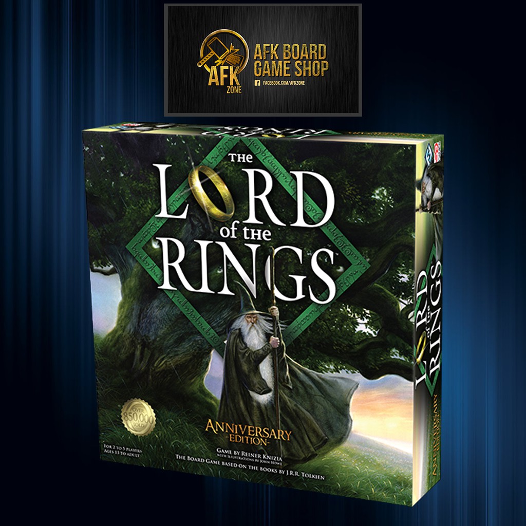 The Lord of the Rings The Board Game Anniversary Edition - Board Game ...