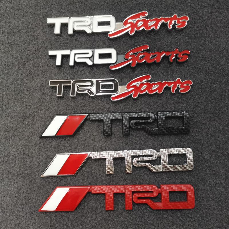 Trd Sport Side Trunk Emblem Badge สติ๊กเกอร์รูปลอก Toyota | Shopee Thailand