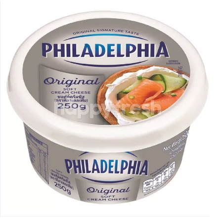 PHILADELPHIA Original Soft Cream Cheese 250g | Shopee Thailand