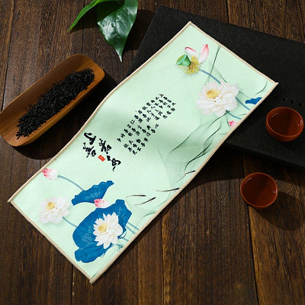 Mxgoods ผ้าเช็ดปาก ซับน้ําชา จีน มืออาชีพ ครัวเรือน ทําความสะอาดโต๊ะ ชุดน้ําชา อุปกรณ์เสริม ...