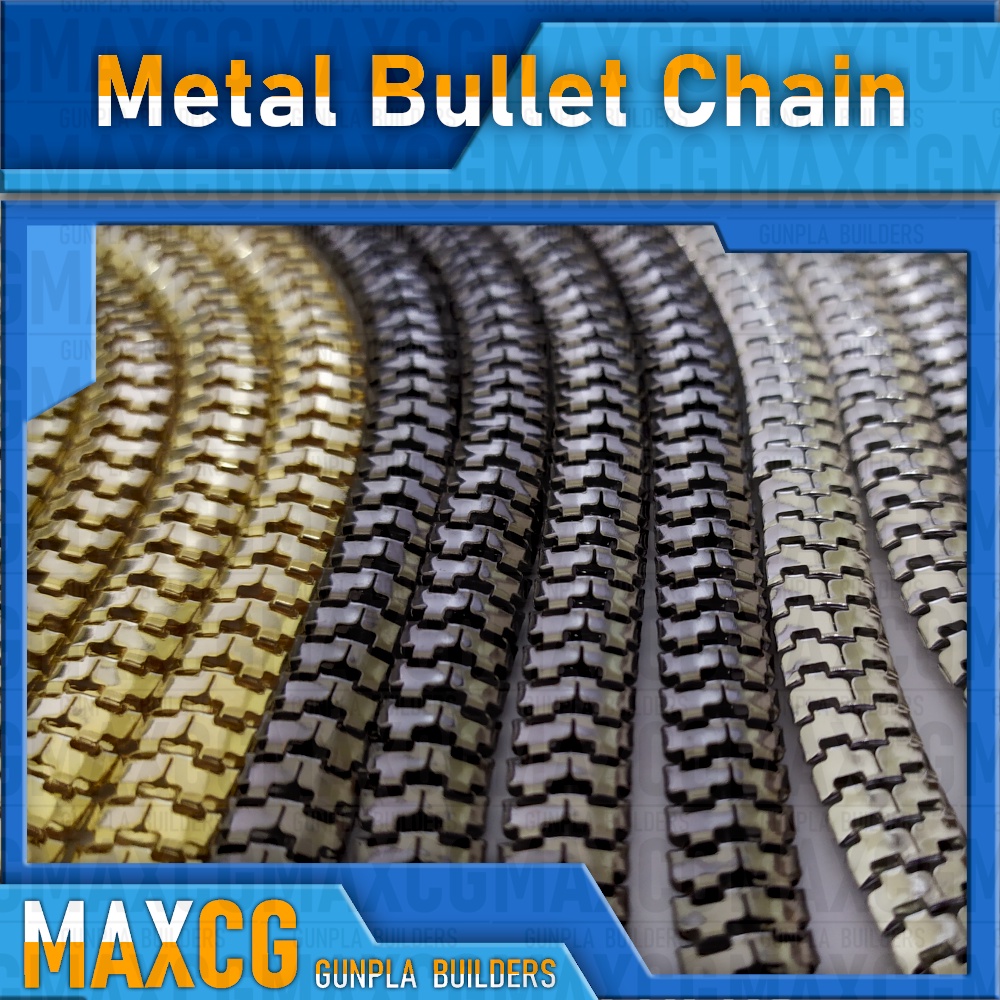 พาร์ทโลหะ metal bullet chain เพิ่มรายละเอียด และความสวยงาม | Shopee ...