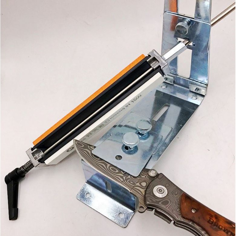 ที่ลับมีด สแตนเลส Kitchen Knife Sharpener LEEPED แถมหินลับมีด 4 ก้อน ...