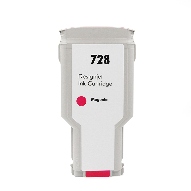 HP 728 130-ml Black / Cyan / Magenta / Yellow DesignJet Ink Cartridge ...
