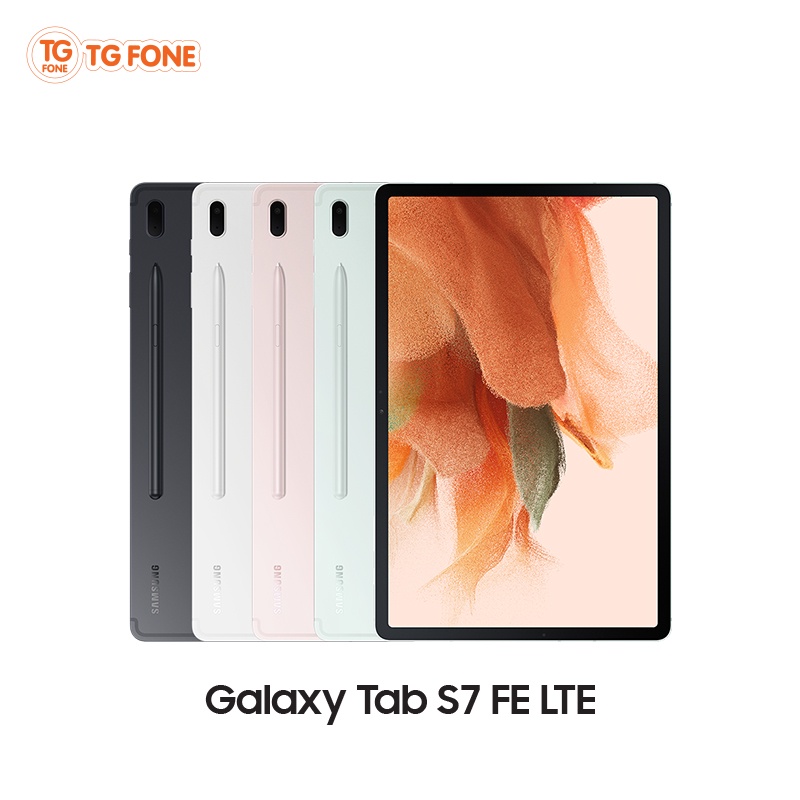 Samsung Galaxy Tab S7 FE LTE (4/64GB) รับประกันศูนย์ไทย 1 ปี | Shopee Thailand