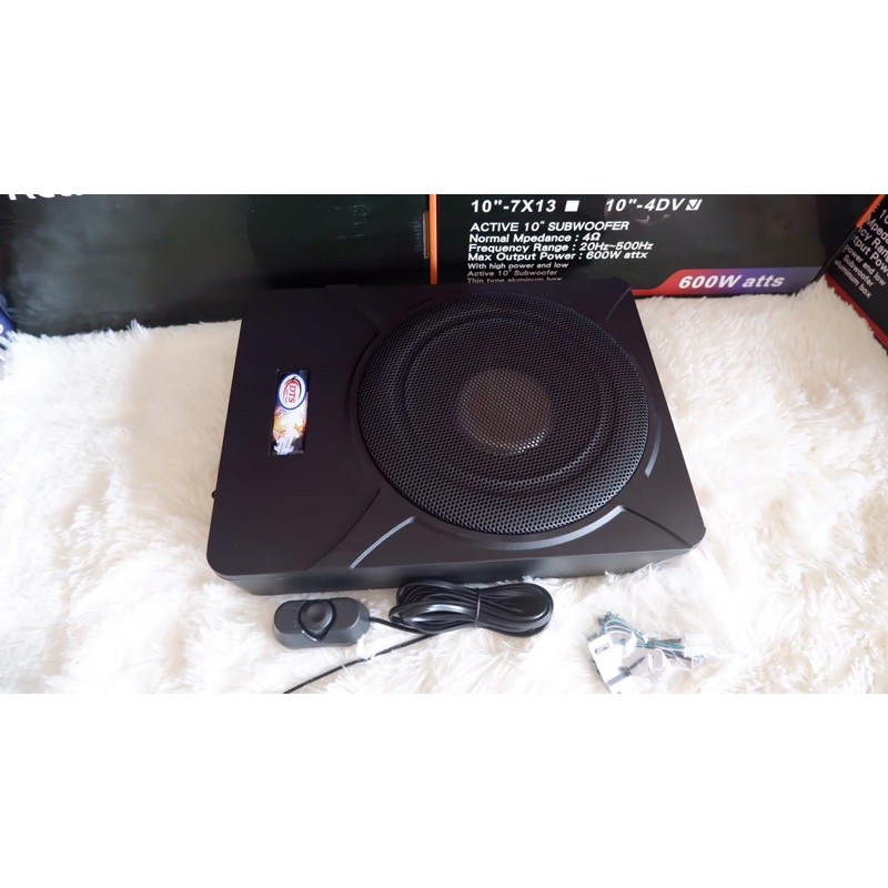 ซับบ๊อก Subbox 10นิ้ว DTS 600W แอมในตัว | Shopee Thailand