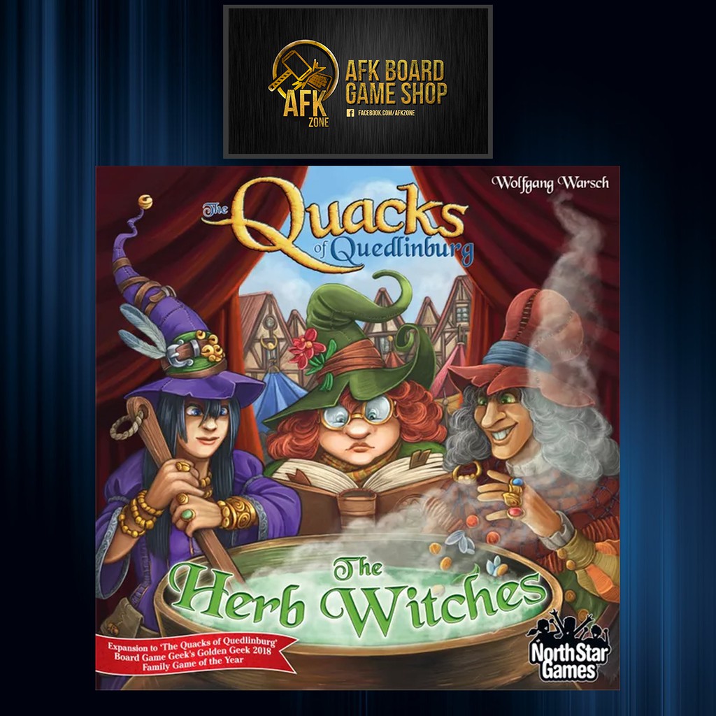 The Quacks of Quedlinburg - The Herb Witches - Board Game - บอร์ดเกม ...