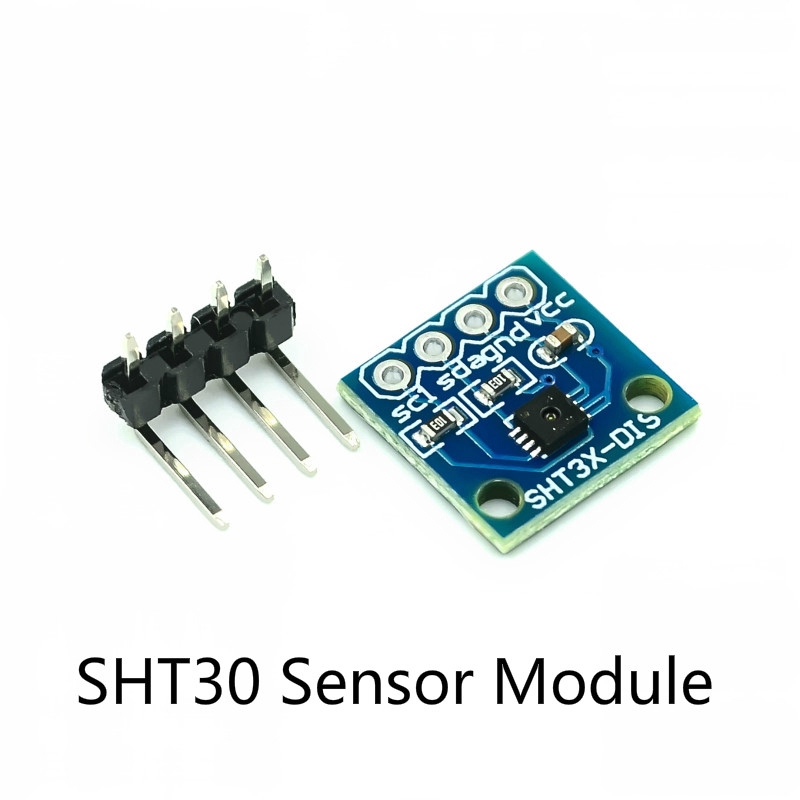 SHT30 SHT31 SHT35 โมดูลเซ็นเซอร์ วัดอุณหภูมิและความชื้น I2C การสื่อสาร ดิจิตอล DIS แรงดันไฟฟ้า ...