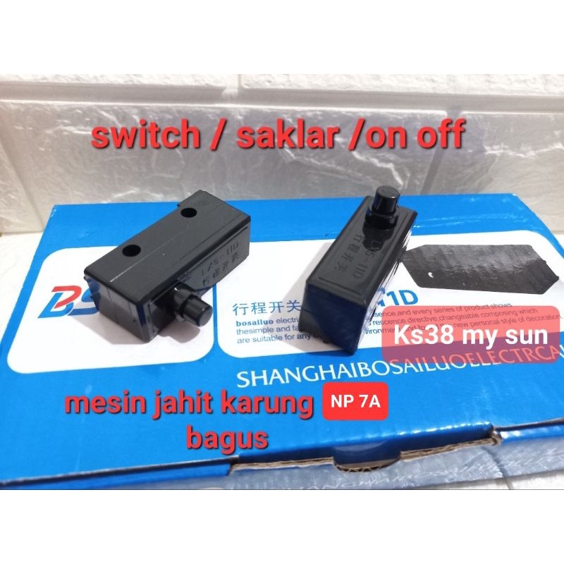 Mesin สวิตช์/สวิตช์/ปิดจักรเย็บผ้ากระสอบอย่างดี NP7A + peking เปราะบาง ...
