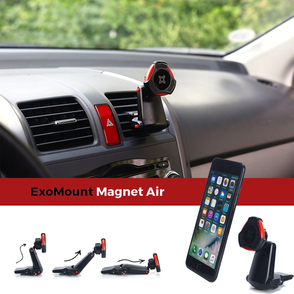 Exogear แท่นยึดโทรศัพท์ในรถ แบบแม่เหล็ก รุ่น ExoMount Magnet Air สมาร์ท ...
