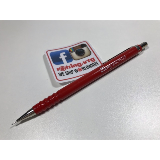 Rotring Tikky Special 0.5 รุ่นแรก สีแดง | Shopee Thailand
