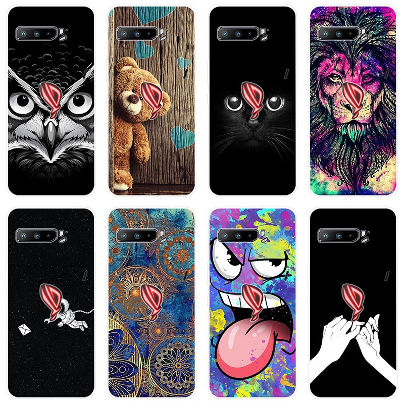 เคสสำหรับ Asus ROG Phone 3 Case Silicone Back Cover Soft Casing Asus ...