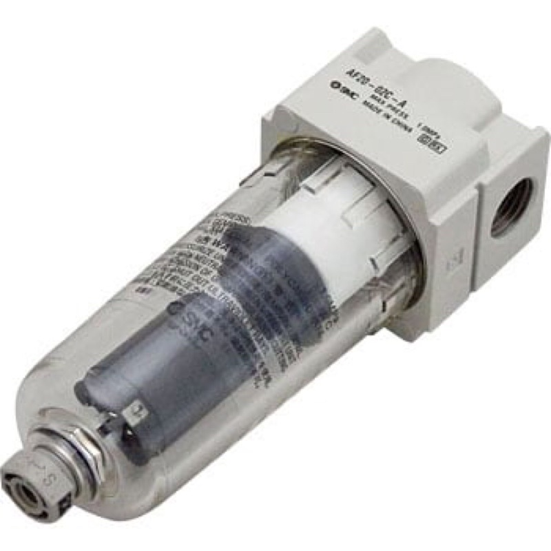 SMC AF20-02C-A, AF20-02C-2 Air Filter 5μm ตัวกรองลม 1/4” Micro Mist ...