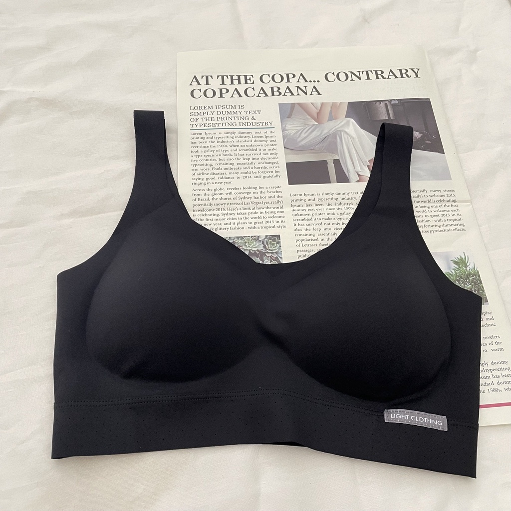 EASY BRA สปอร์ตบรา บราออกกำลังกาย บราไร้ตะขอ เสื้อในใส่สบาย เสื้อในไร้ ...