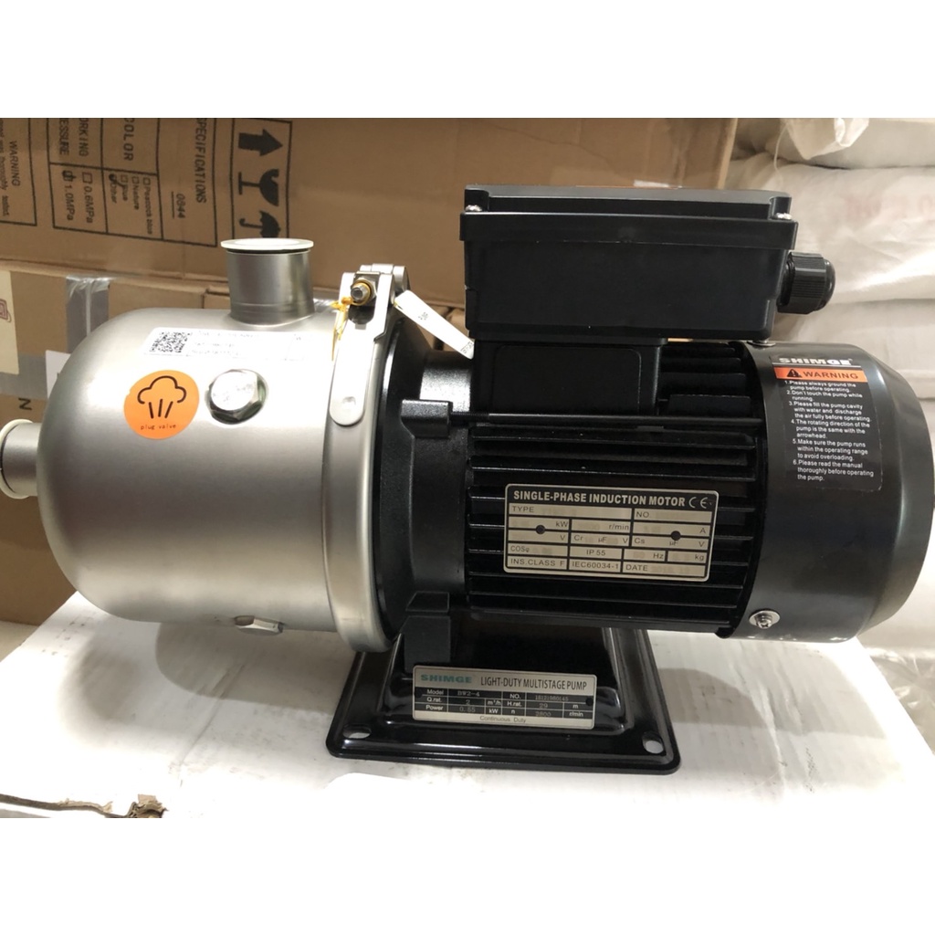 SHIMGE ปั้มน้ำสแตนเลส 220v รุ่น BW2-3, BW2-4, BW4-4, BW2-6, BW J 2-6 ของแท้ 100% | Shopee Thailand